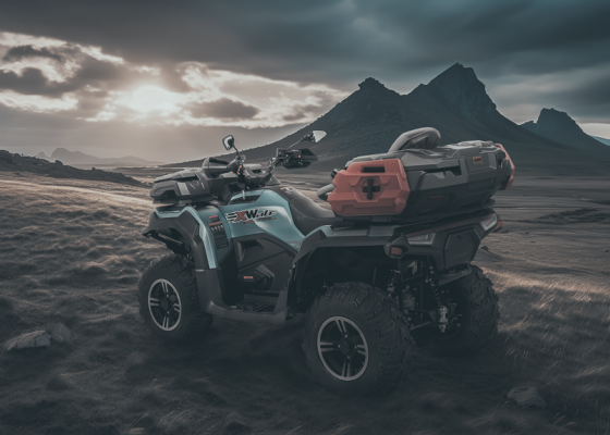 BACK ATV BOX LONCIN X-WOLF 700 | Tesseract